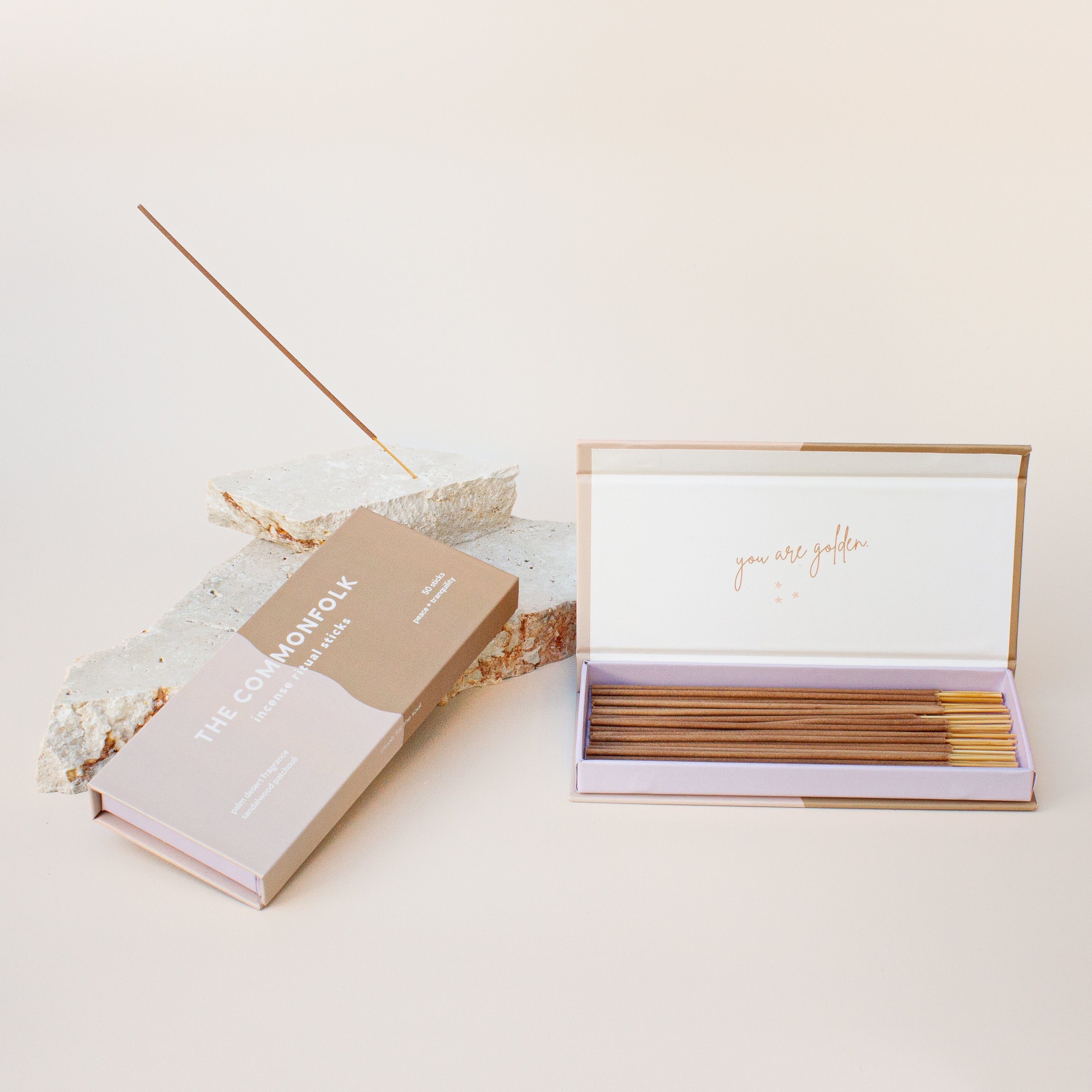 The Commonfolk Collective Rolling Waves Incense Ritual Sticks - Palm Desert