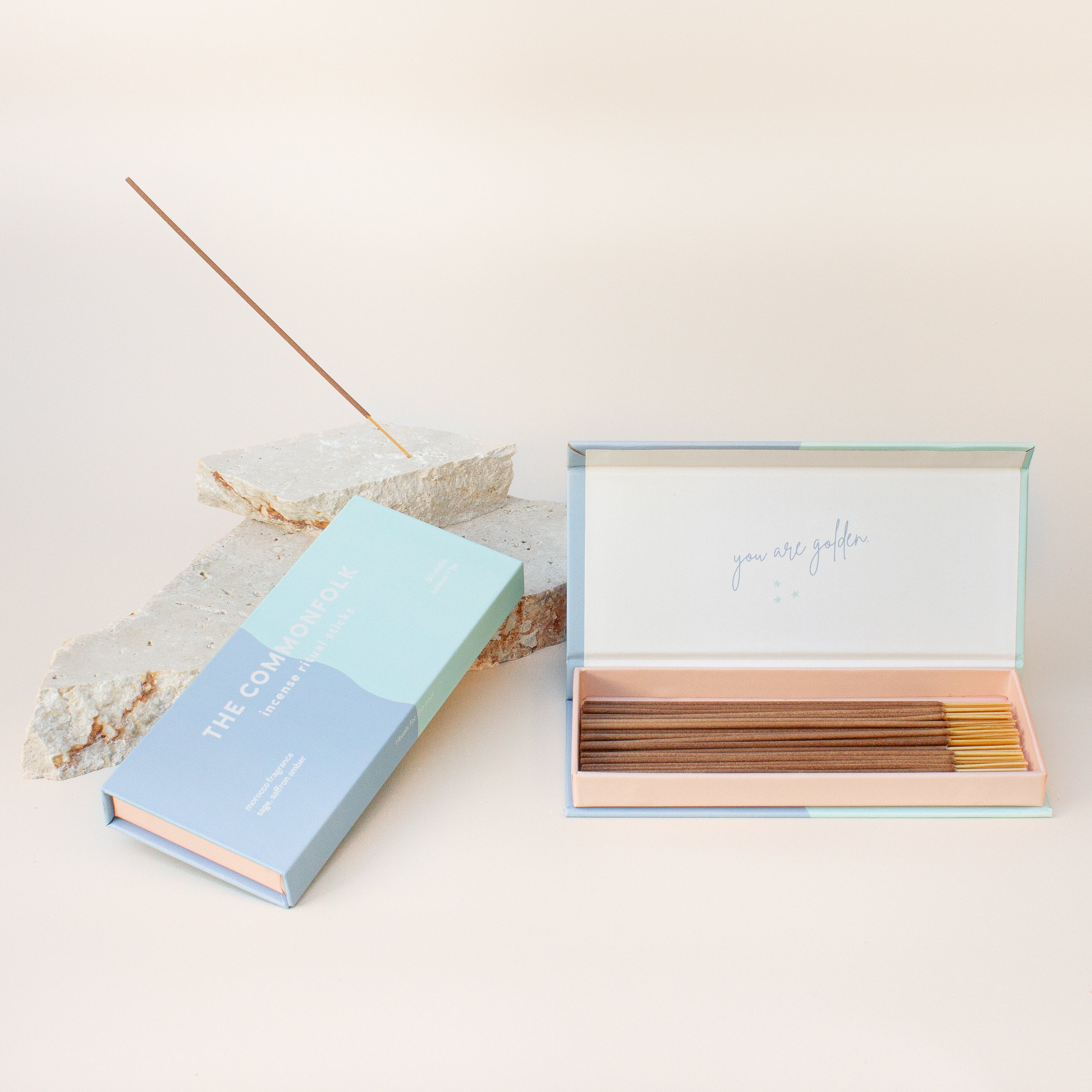 The Commonfolk Collective Rolling Waves Incense Ritual Sticks - Morocco ...