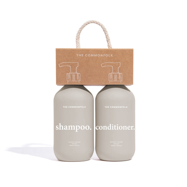The Commonfolk Keep It Simple Shampoo + Conditioner Kit - Pumice